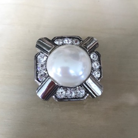 Jewelry | The Franklin Mint Jackie Kennedy Collection Pearl Brooch With ...